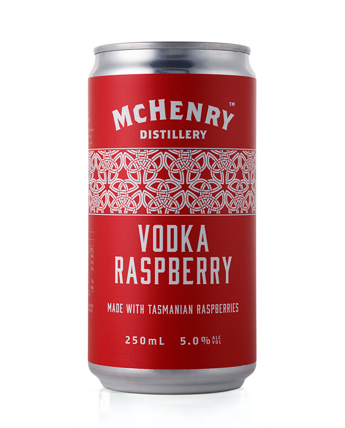 Vodka Raspberry Premix – Pure & Local – McHenry Tasmania